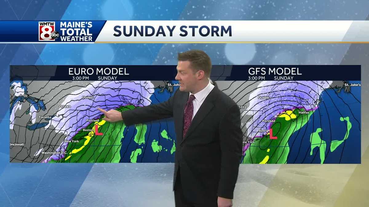 Snow Friday and a winter storm on Sunday