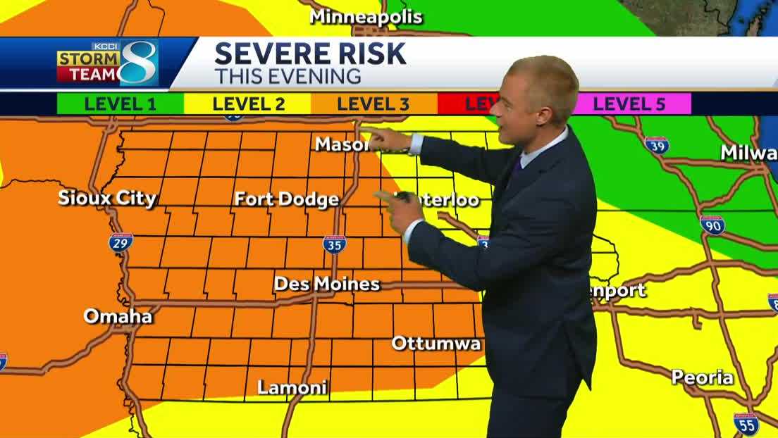 Iowa weather: Damaging wind gusts return to the Des Moines metro