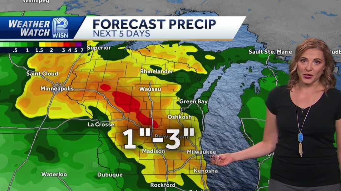 Next system brings 1-3 inches of rain, flood risks for SE Wisconsin