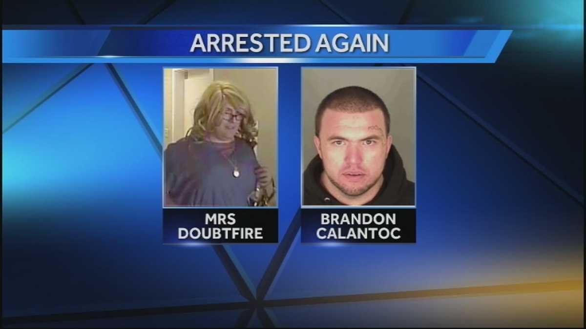 Mrs. Doubtfire robber behind bars again