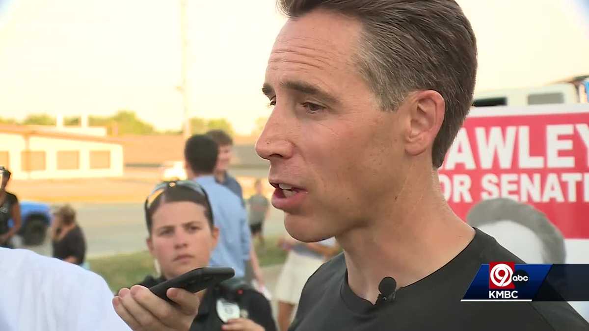 Election 2024: Sen. Josh Hawley kicks off campaign in Smithville