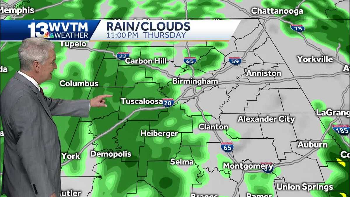 Windy and wet Friday, sunshine returns Saturday