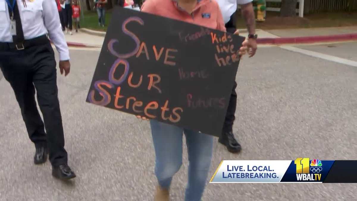 Annapolis holds peace march after triple shooting of juveniles