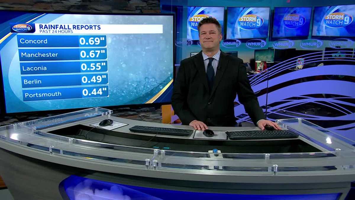 NH forecast video: Some sun as rain moves out