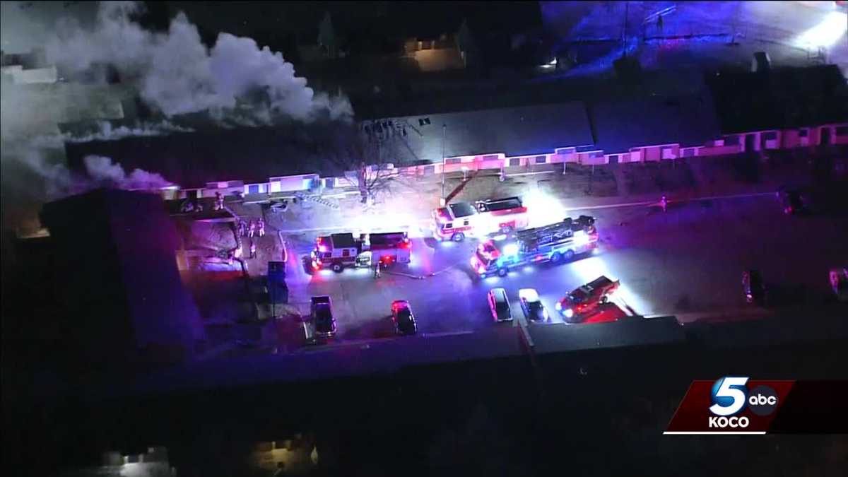 Arson investigation underway after fire sparks in southeast OKC