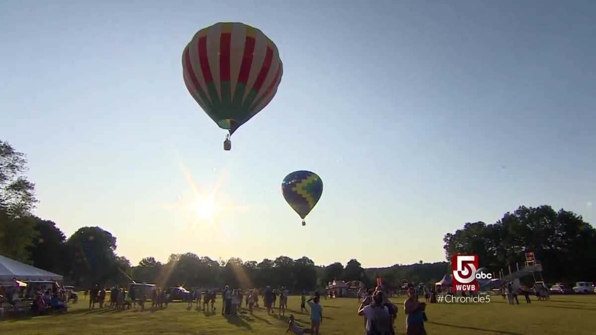 Hot air balloon rally