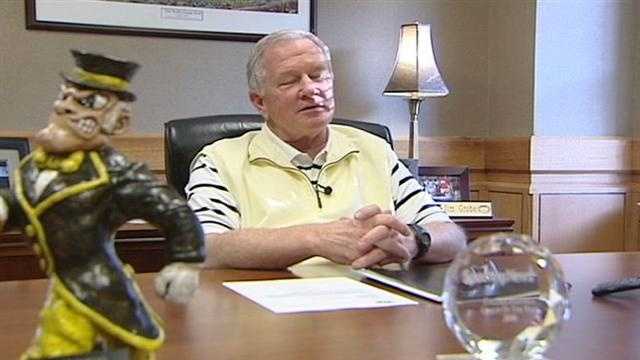 Wake Forest's Jim Grobe addresses retirement rumors