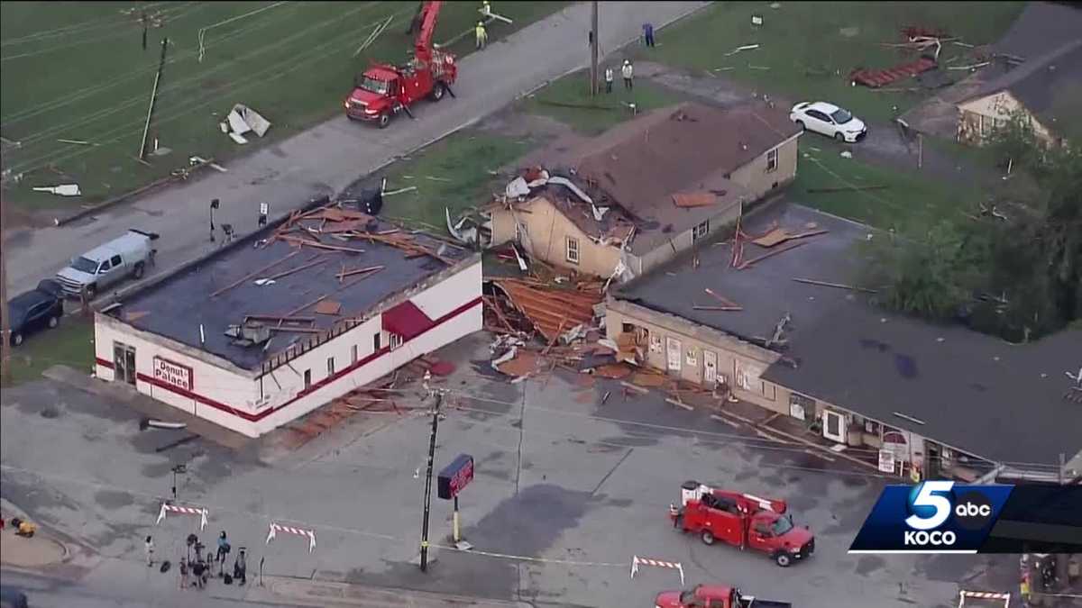 Oklahoma seems tornado damage after another round of storms