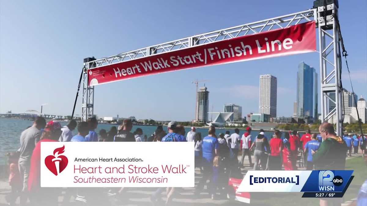 WISN 12 Editorial: American Heart Association Heart and Stroke Walk