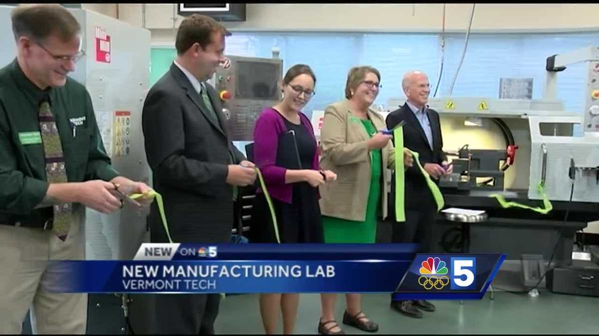 Vermont Tech debuts new advanced manufacturing lab