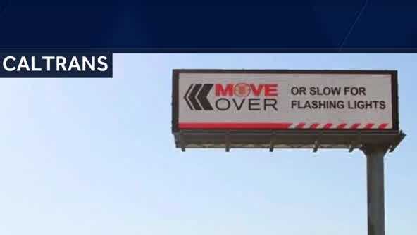 Caltrans rolls out new road signs with color