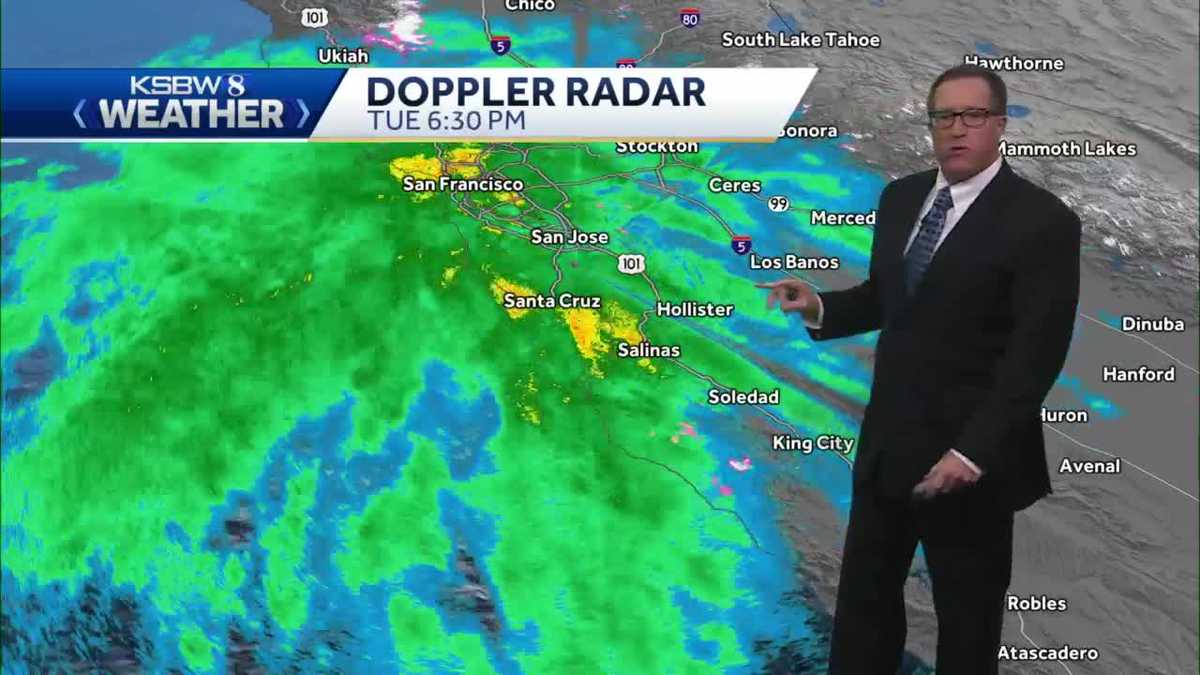 Tuesday evening's weather update with Lee Solomon