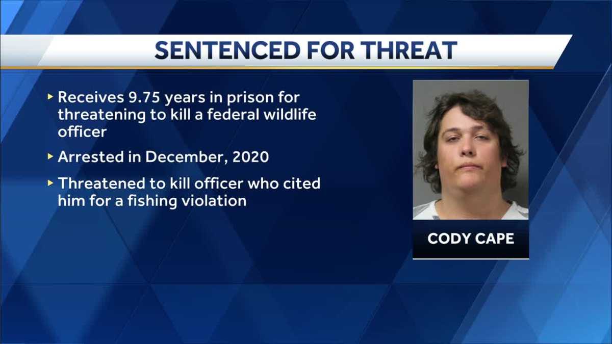 Plot To Kill Federal Officer Gets Blair Man 10 Year Prison Sentence