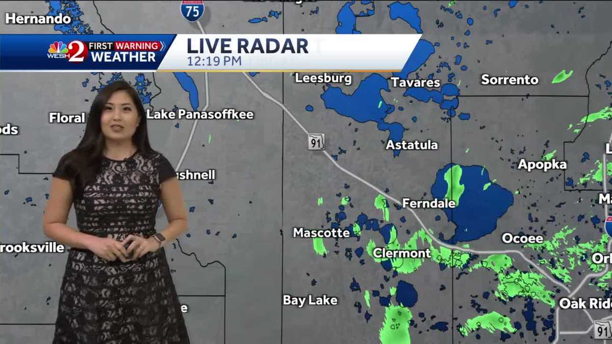 Cold Front Moving Through Central FL Cold Front Moving Through Central FL