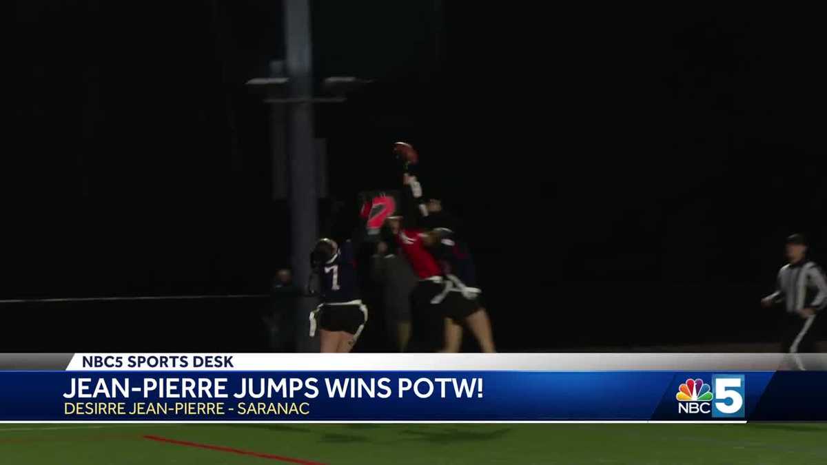 Desirre Jean-Pierre takes NBC5 Play of the Week!