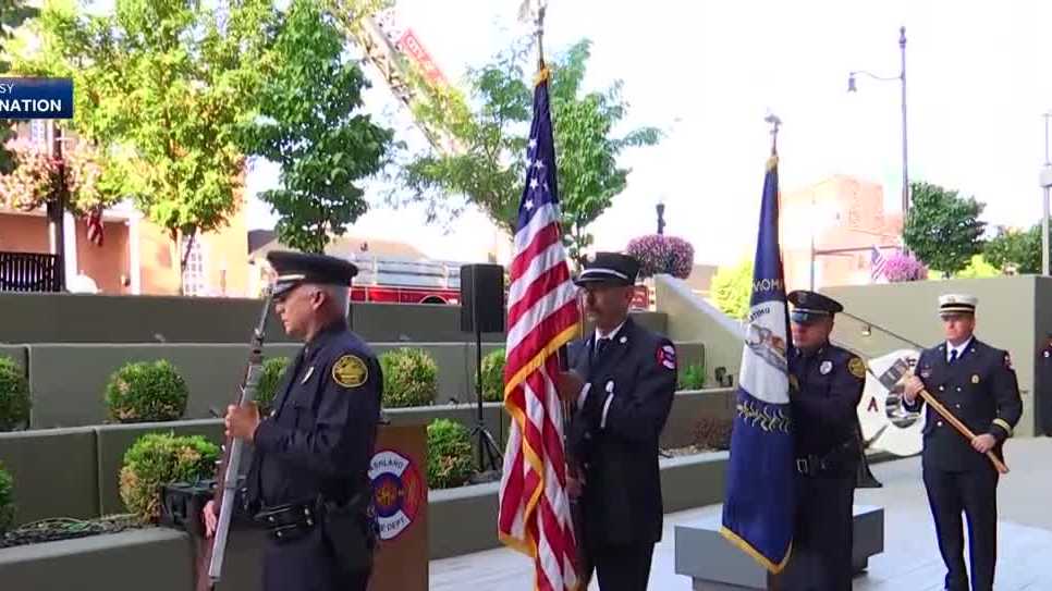 Beshear pays tribute to first responders during 9/11 ceremony