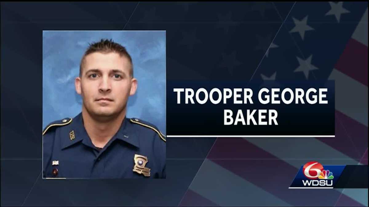 Here's a look back: Community bids farewell to LSP Trooper George Baker