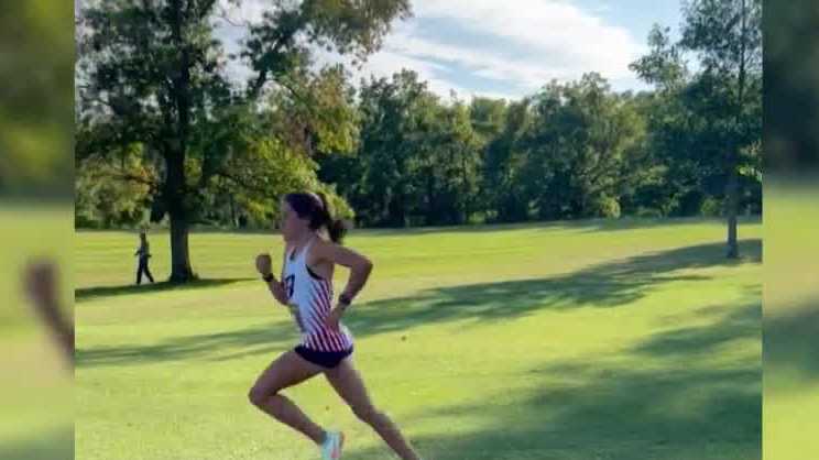 Ballard cross country champ posts record time