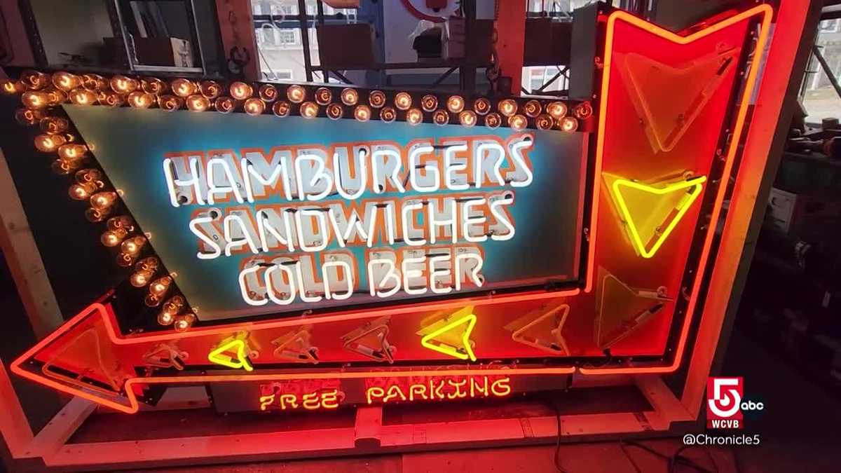 The art of collecting and creating neon signs in Mass.