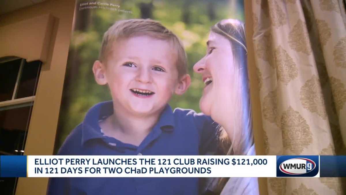 Elliot Perry launches campaign to raise $121,000 for CHaD playgrounds