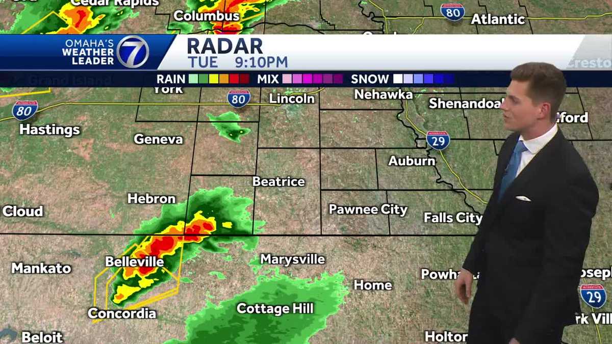 Omaha weather: Chance for strong to severe storms Tuesday