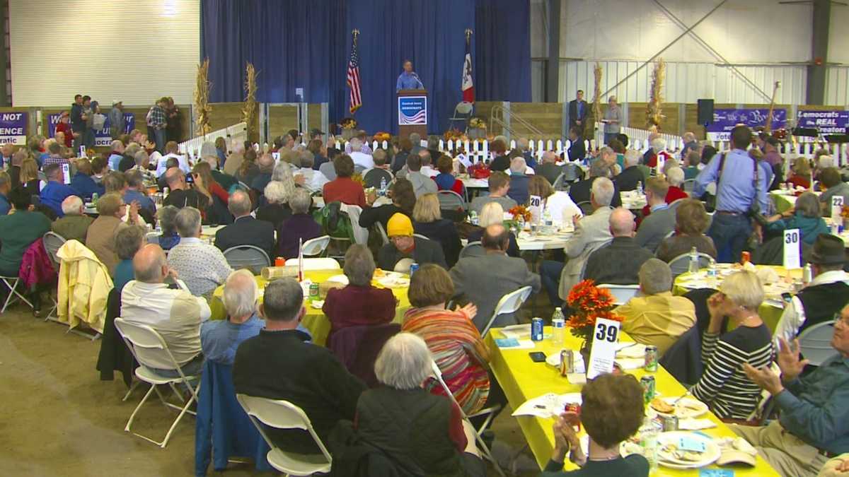 Candidates gather at barbecue day after Democratic debate