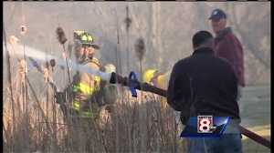 Crews continue to fight massive brush fire in OOB