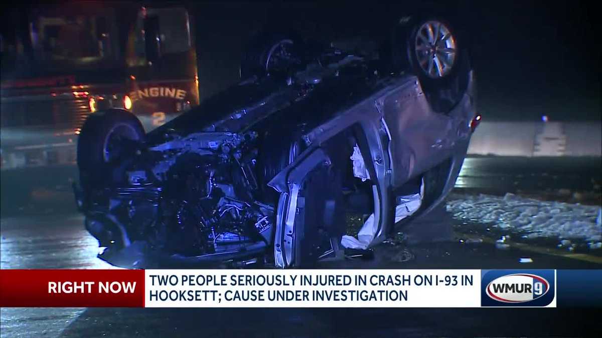 Two people seriously injured in Hooksett rollover crash Two people seriously injured in Hooksett rollover crash
