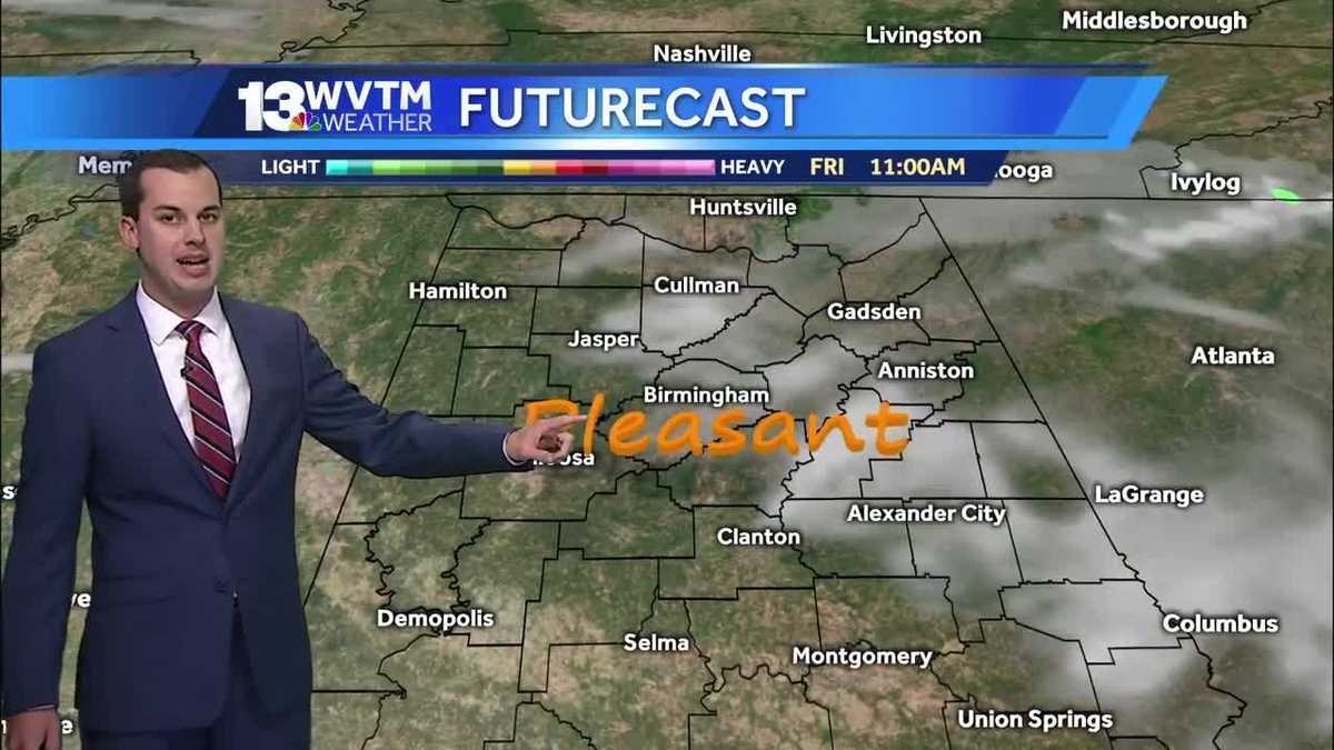 Adrian Castellano's Friday forecast