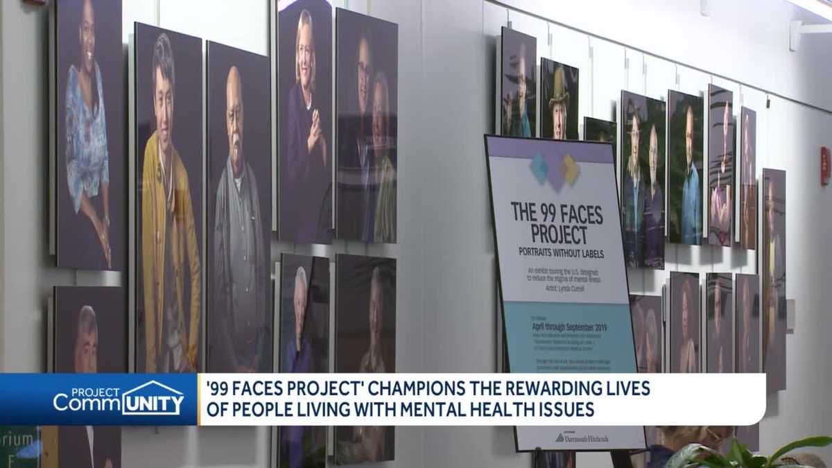 '99 Faces' exhibit breaks down stigmas around mental health
