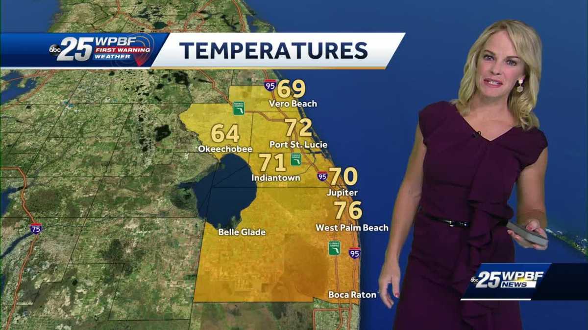 Variably Cloudy and Warm for SFL