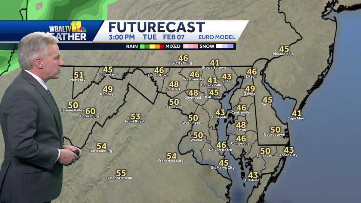 Cloudy Tuesday with chance for sprinkles late