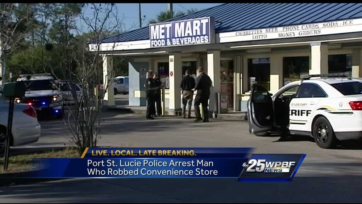 Man arrested shortly after convenience store robbed