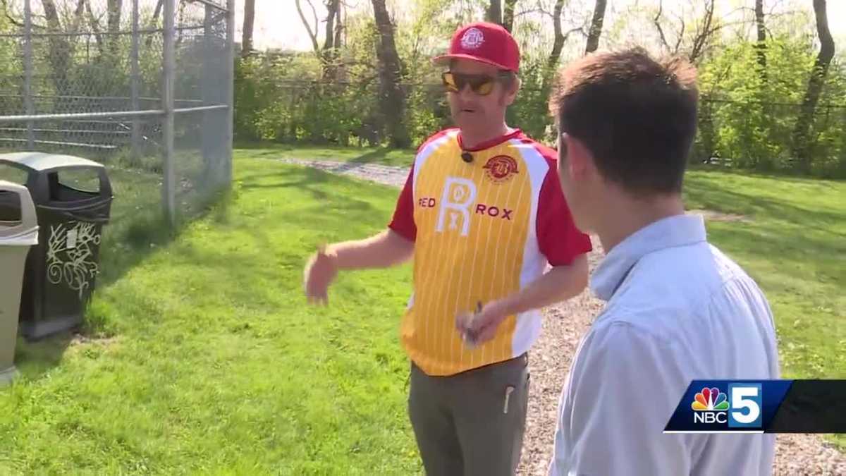 Little League coaches cleaning up baseball fields of hazardous materials