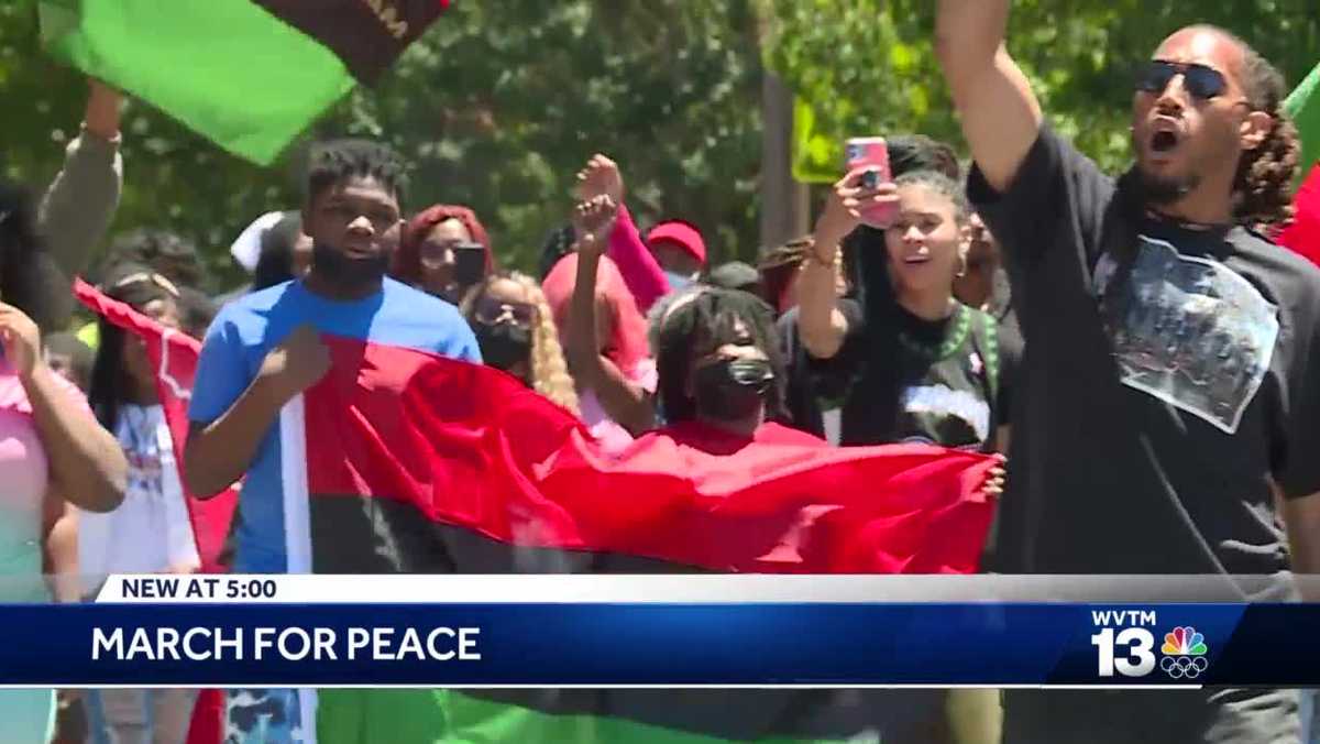 Rally march for peace in Birmingham