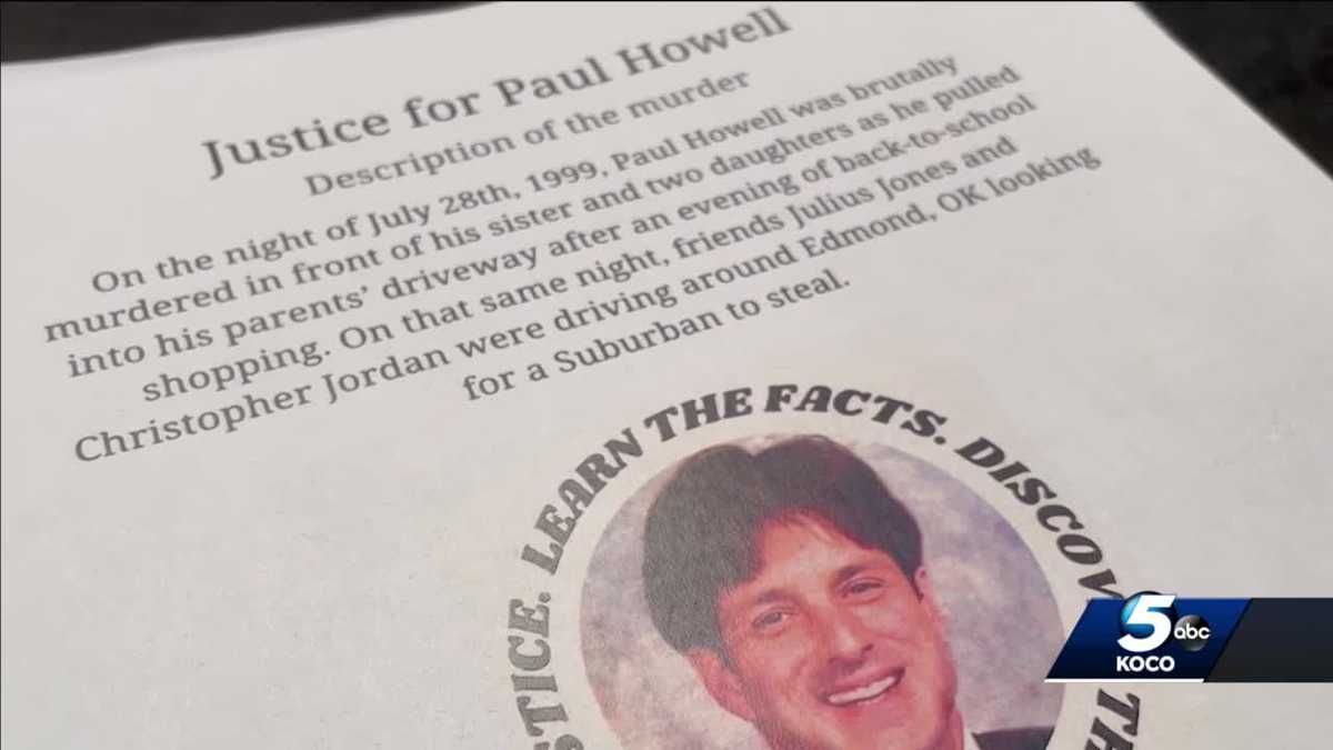 Julius Jones gains support; victim's family wants justice for Paul Howell