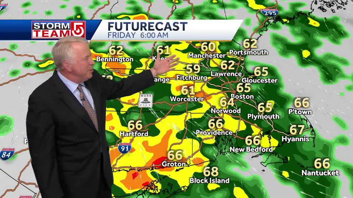 Video: Rain to impact Friday commute
