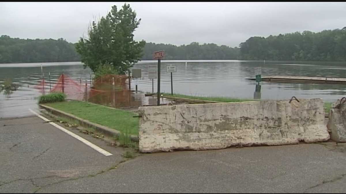 Lake Hartwell Floods Darwin Wright Park