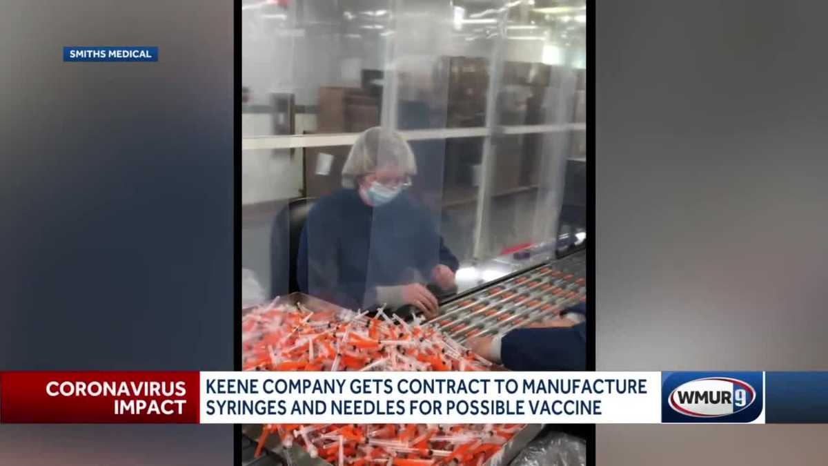 Keene company gets contract to manufacture syringes, needles for ...