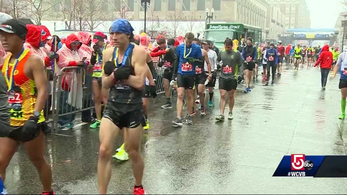 Poor weather creates health concerns for marathon runners