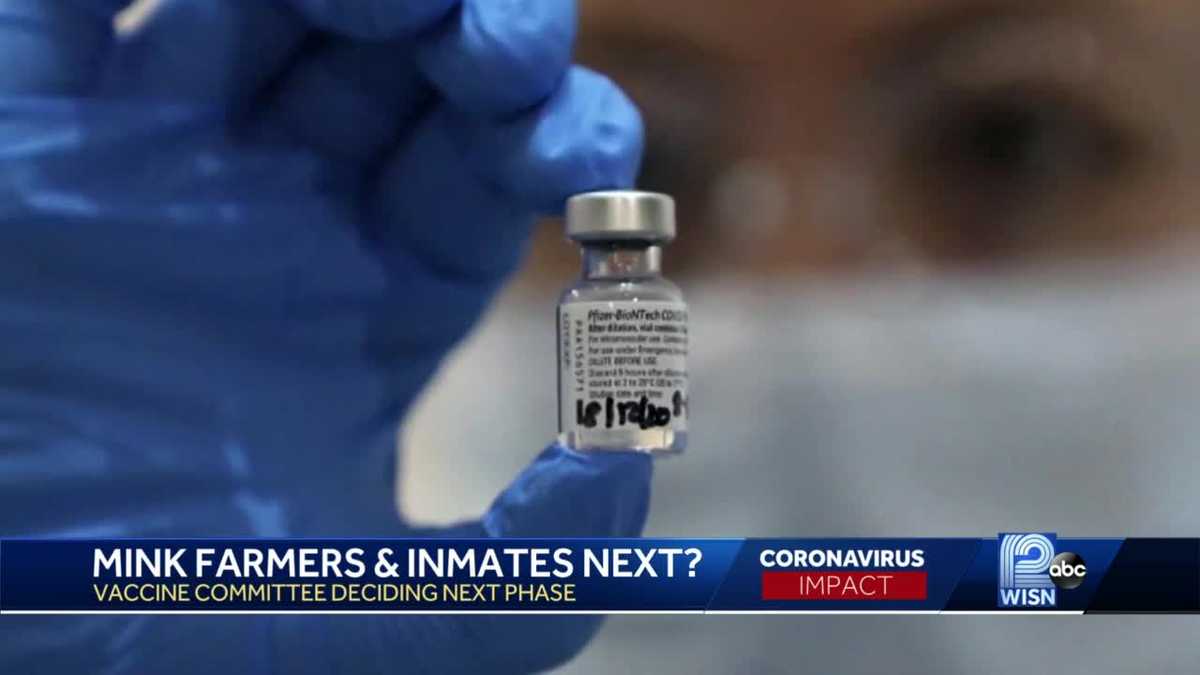 COVID-19: Prisoners, mink farmers could be among next group to get vaccine