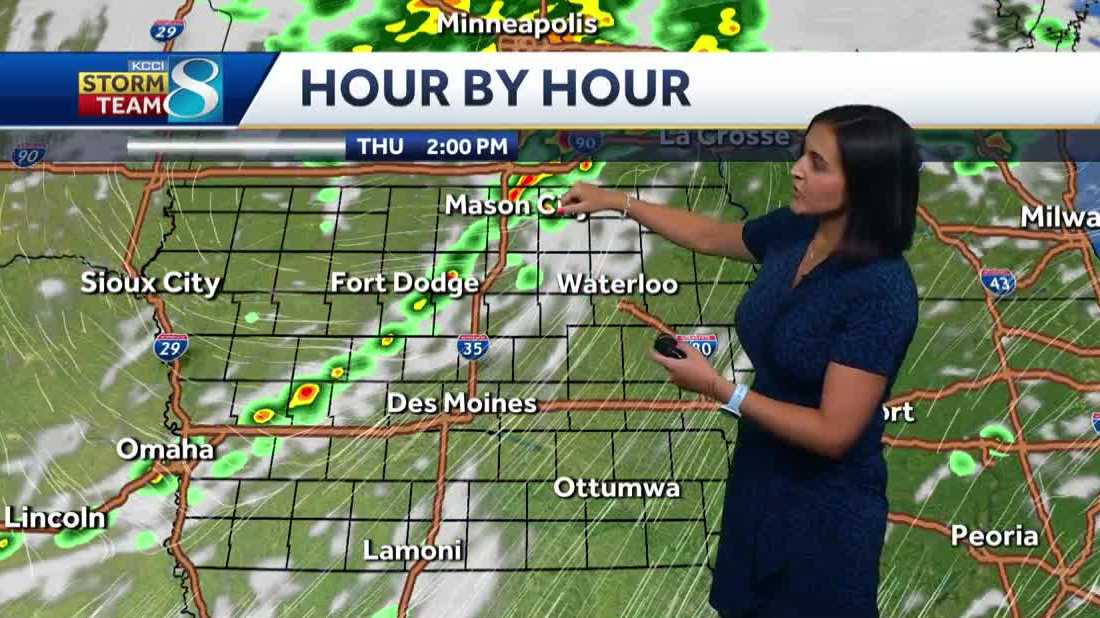 Iowa weather: Flash flood warning in effect for several counties