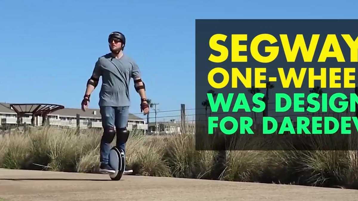 Segway's Ninebot One S1 unicycle is not for amateurs