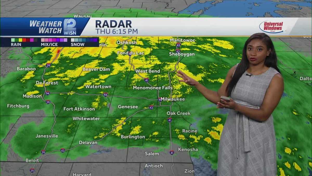 Videocast: Widespread Rain