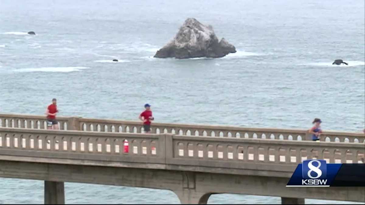 Big Sur International Marathon halfway point