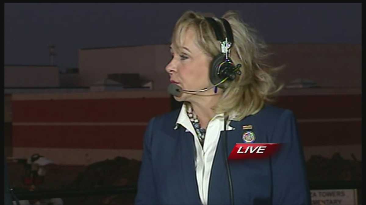 Gov. Mary Fallin talks about progress made since deadly tornado