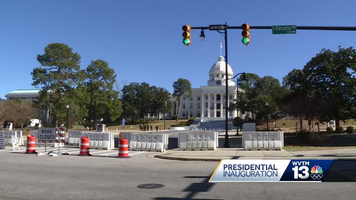 No inauguration protests erupted at Alabama State Capitol