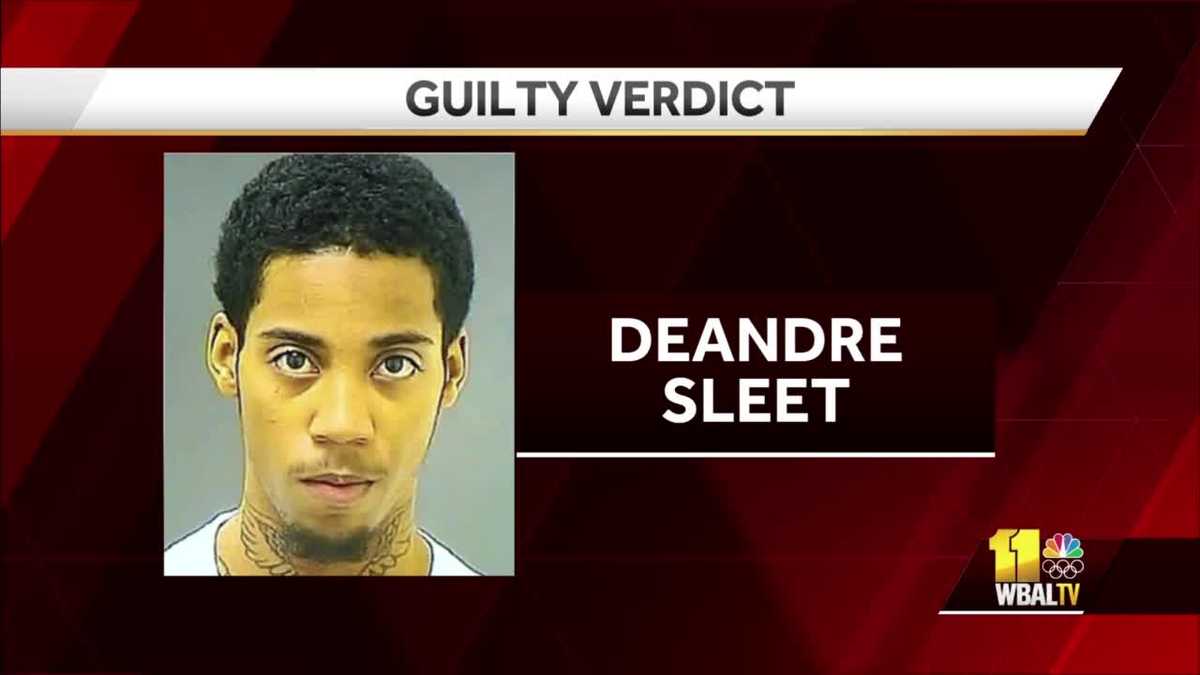 Deandre Sleet guilty in Timothy Moriconi's death