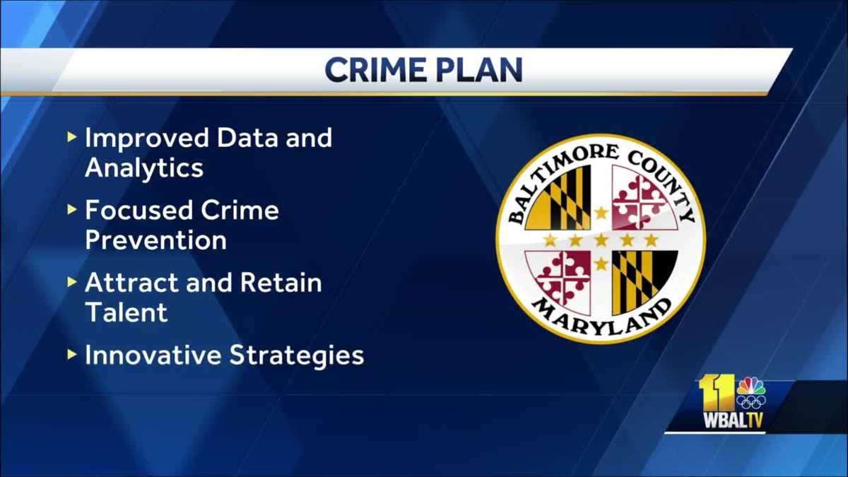 Baltimore County crime plan centers on data-driven approach