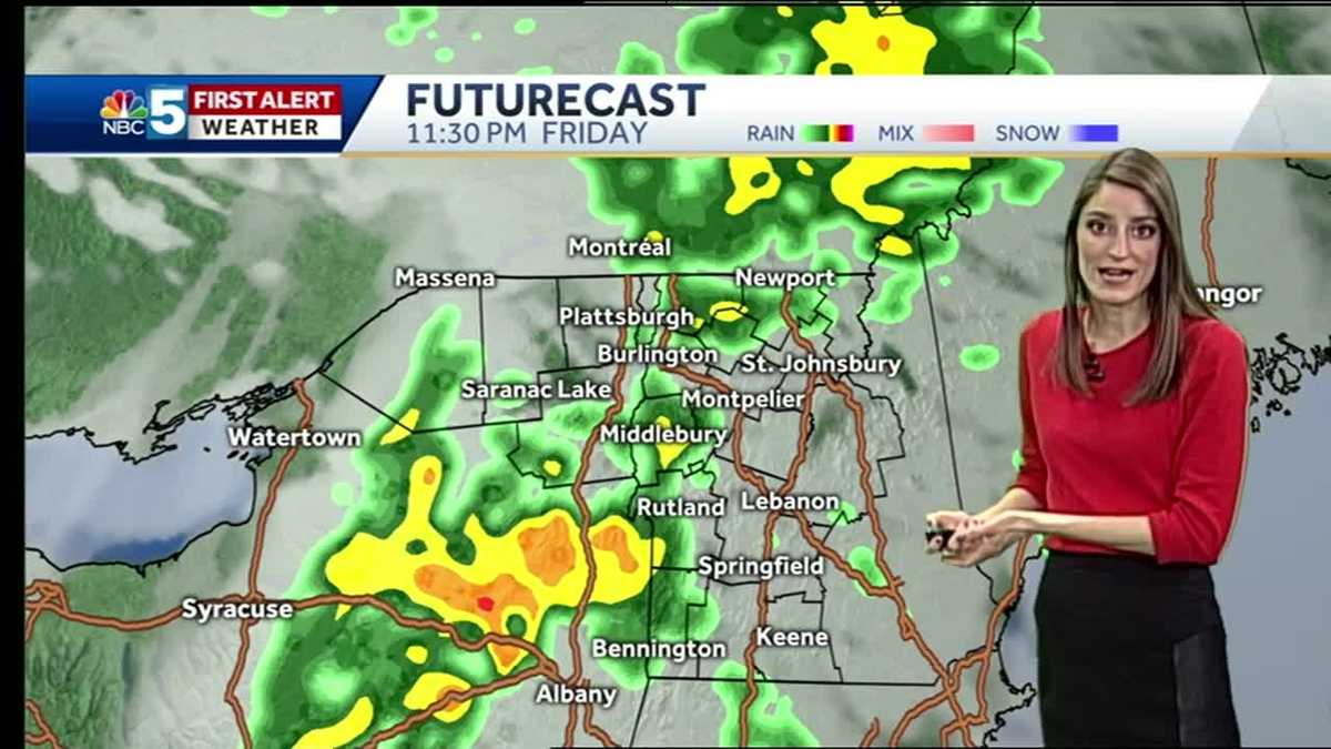 Video: Warmer air comes with a few different shots at rain (4/11/19)